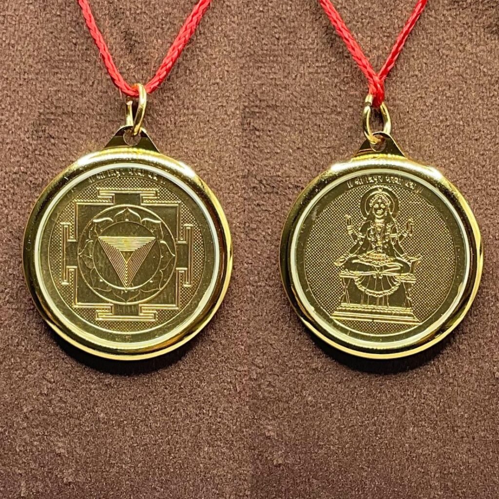 Matangi Yantra Locket Gold Plated 31mm Gold Plated Buy Now @ Best Price