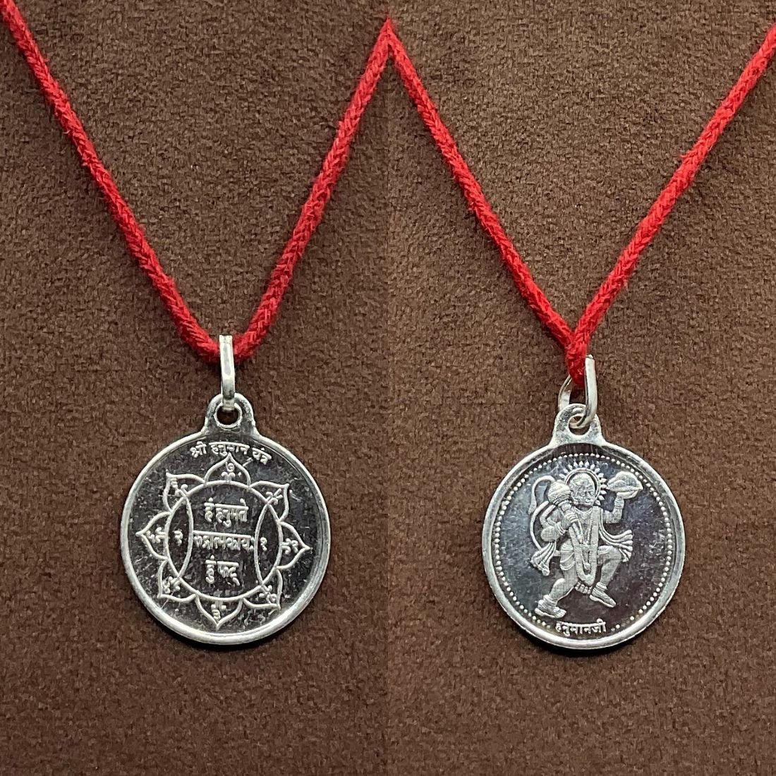 Hanuman Yantra Locket 24 K Gold Plated Buy Now Online