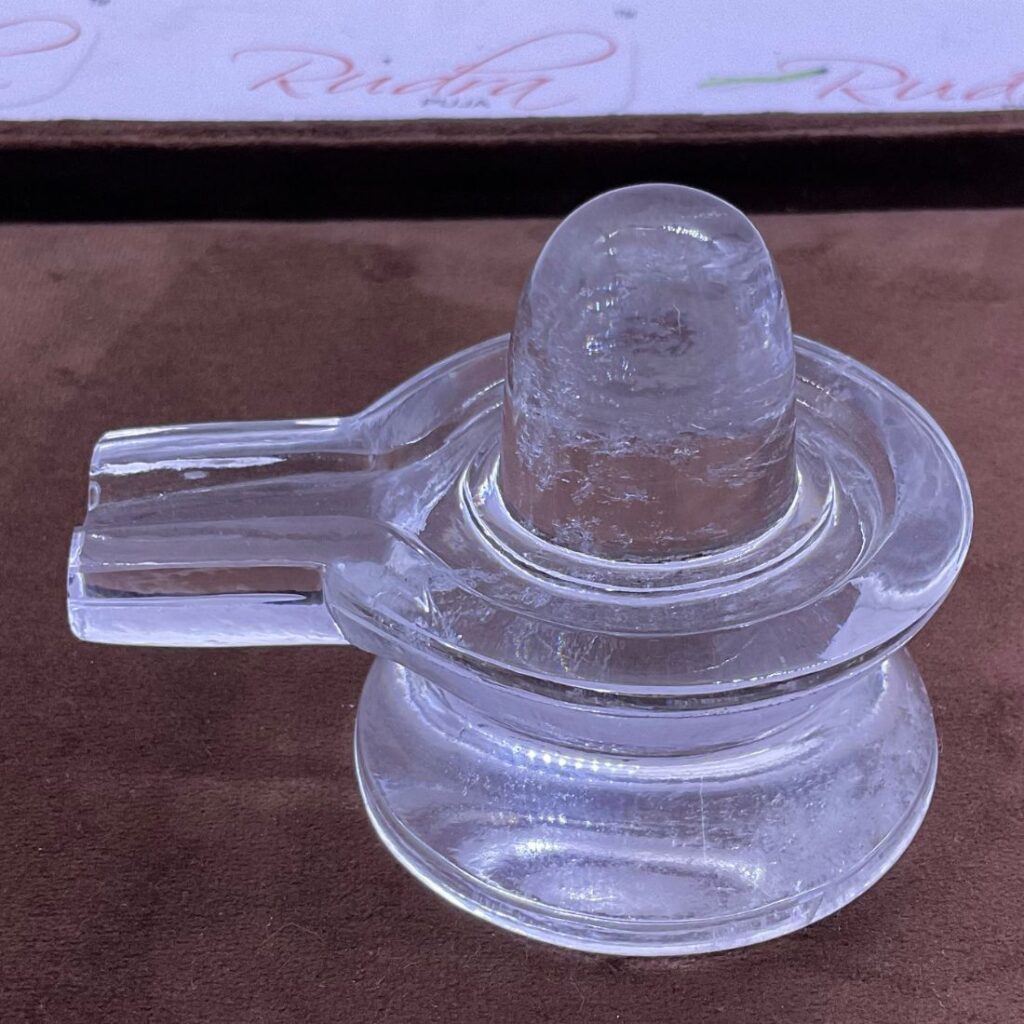 Buy Original Spatika Shivling 2.75 Inches 335 GMS Online | Worldwide ...