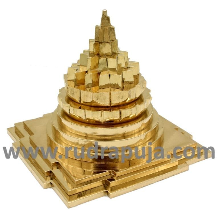 Brass Meru Shree Yantra 6" Buy Now @ Best Price