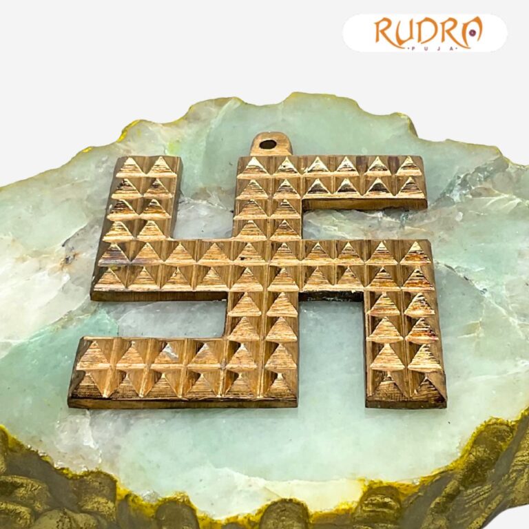 Buy Copper Swastik On Main Door / Copper Swastik Pyramid -(3″ Inch ...