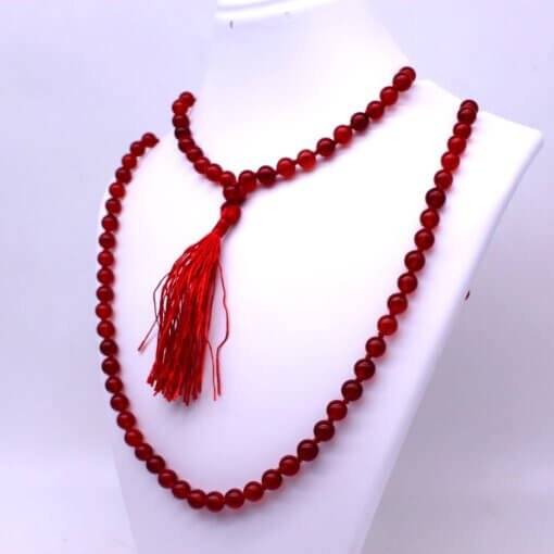 Buy Online Natural Tiger Eye Mala 108 Beads | Rudrapuja