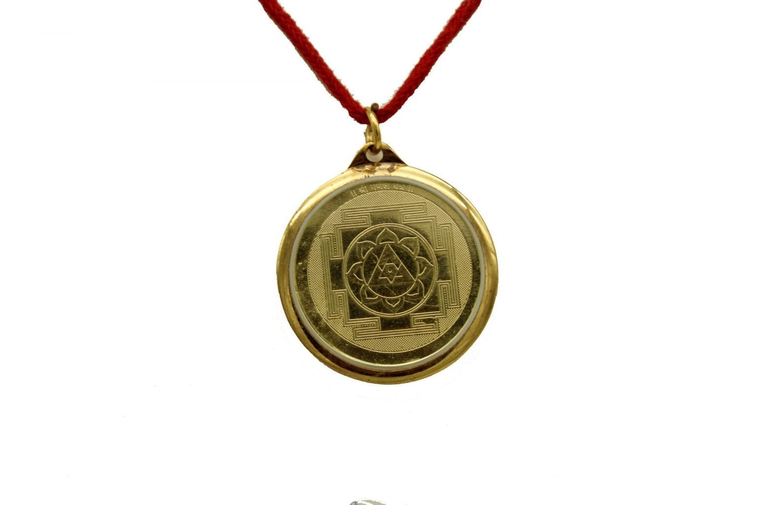 Mahalaxmi Yantra Locket Gold Plated 31mm Buy @ Best Price