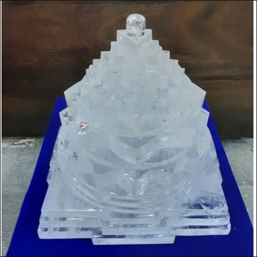 Shree Yantra Locket Square 1" Pure Silver Buy Now@Best Price