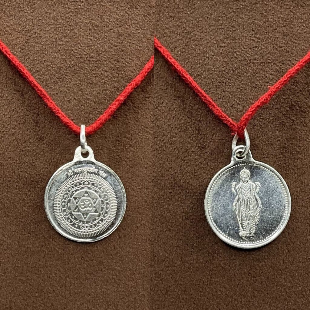 Buy Authentic 100 % शिव यंत्र लॉकेट / Shiv Yantra Locket Silver | Rudrapuja