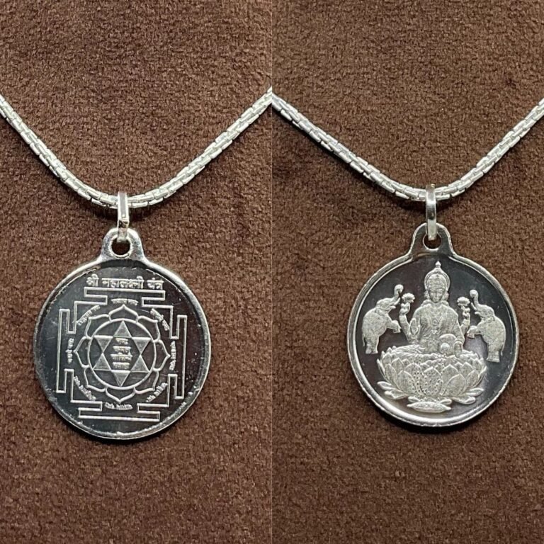 Buy Authentic 100 % शिव यंत्र लॉकेट / Shiv Yantra Locket Silver | Rudrapuja